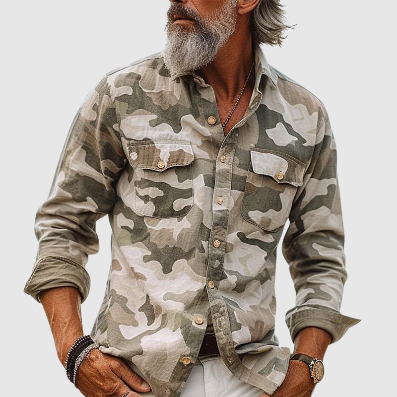 Charles Harrington Nomad Camouflage Shirt – Romerepublic